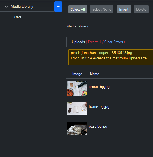 Fix "file exceeds the maximum upload size" in OrchardCore - David Puplava